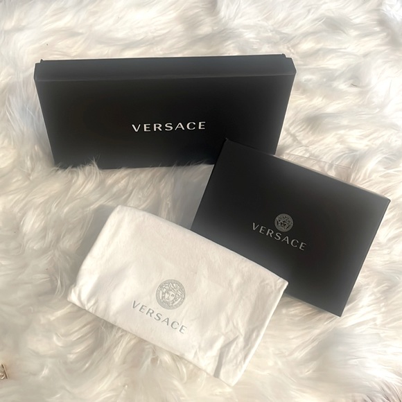 Versace | Bags | 3pc Versace Gift Box Dust Bag Set | Poshmark